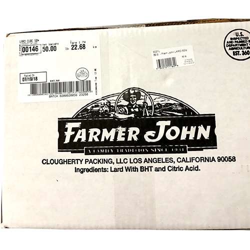 Farmer John LARD CUBE|NT Foo ds
