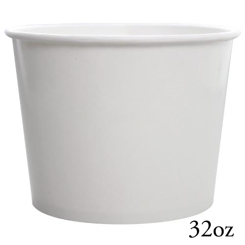 Karat - 32oz Paper Food Container (C-KDP32W)|NTFOODS