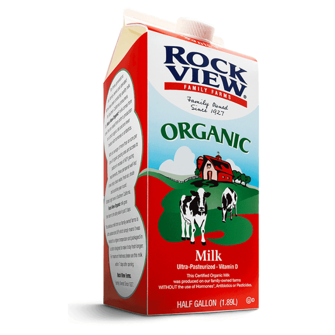 Rockview Milk Whole Gallon Brothersdistribution Half Gallon Dairy