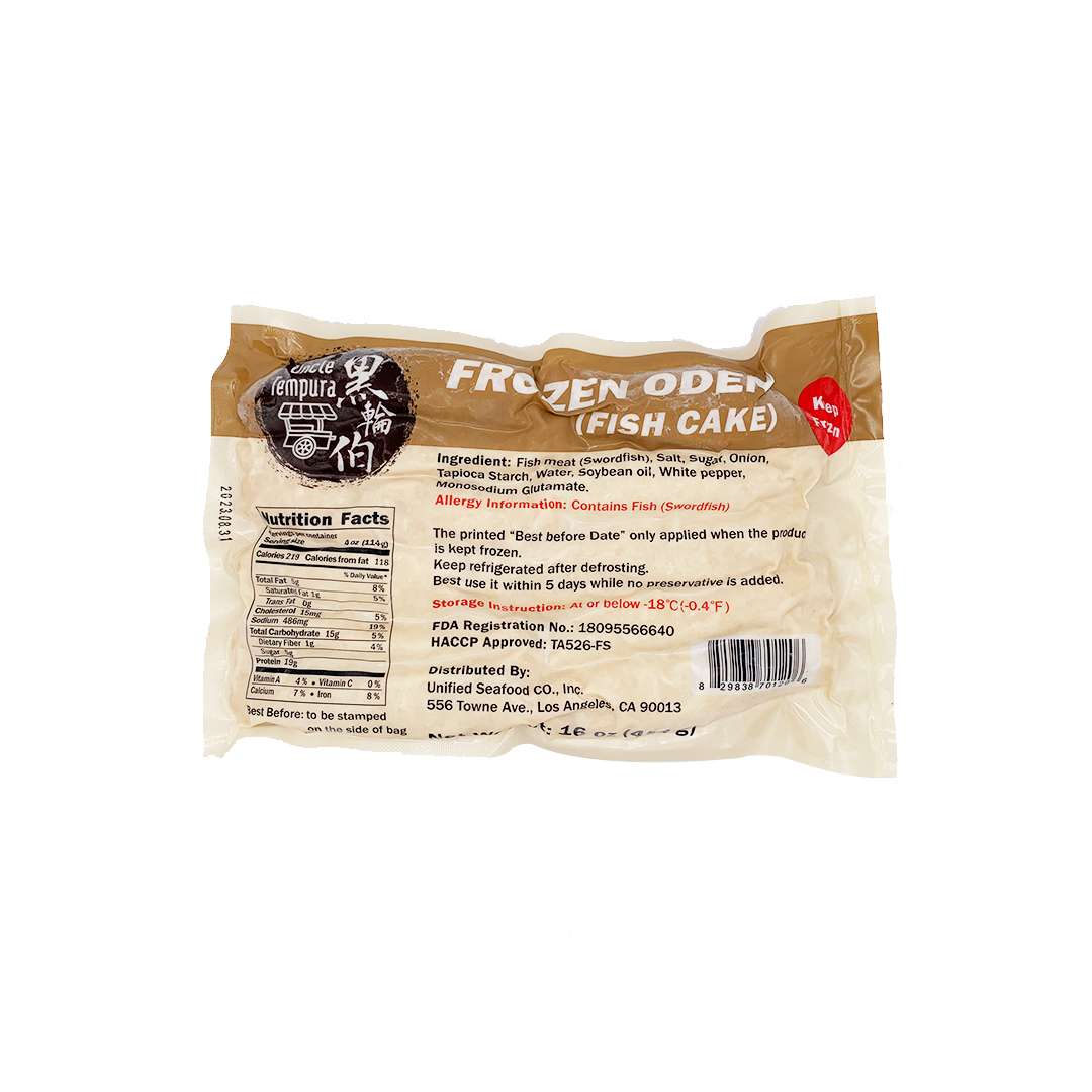 Frozen Oden Fish Cake 1lb|NTFOODS